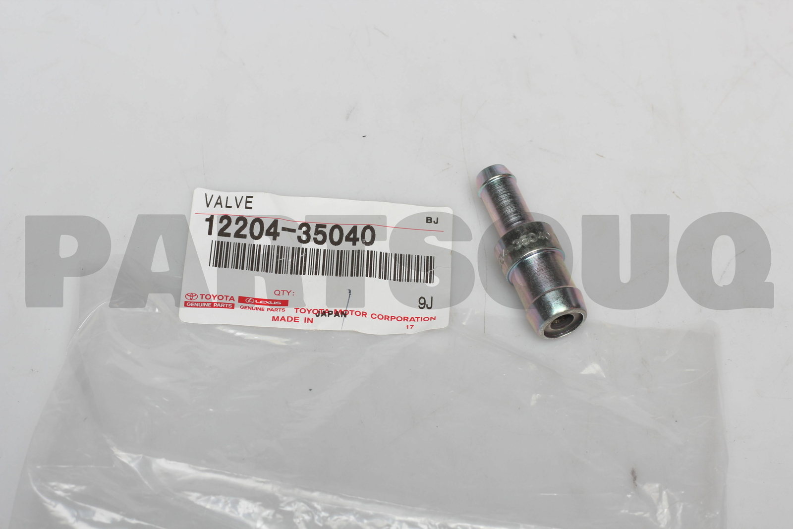 1220435040 Genuine Toyota VALVE SUB-ASSY, VENTILATION 12204-35040 | eBay