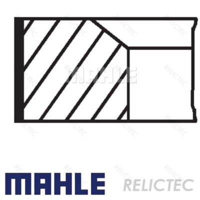 Piston Rings Kit MB Puch Ssangyong:904,903,901 902,W463,W210,S202,W638 ...