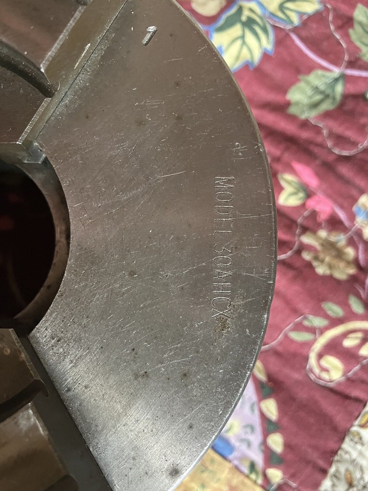 HARDINGE 5" LATHE CHUCK 3 JAW MODEL 30AHCX w/2 matching jaw sets ...