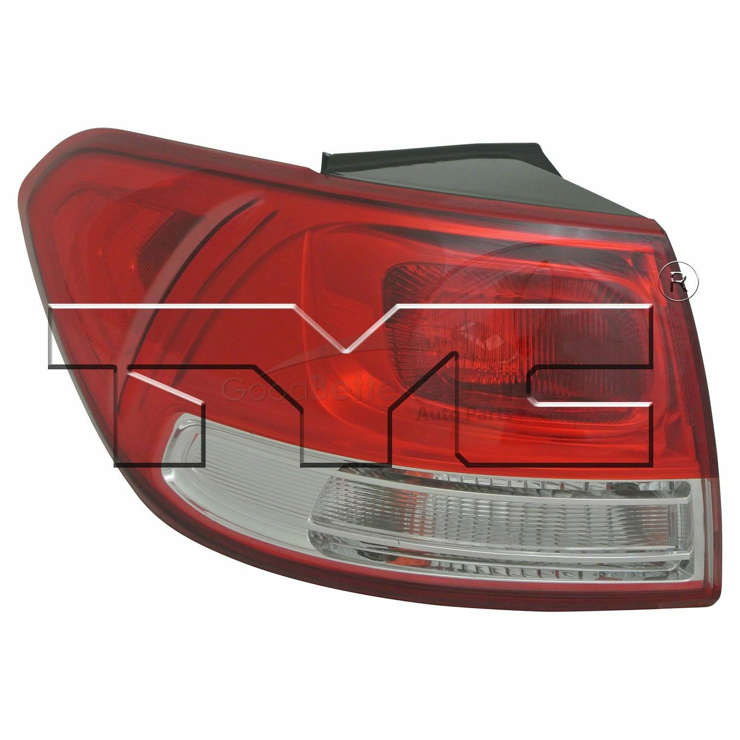 One New TYC Tail Light Assembly Left Outer 116780009 92401C6000 for Kia ...