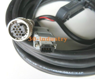 Encoder Cable fit for Yaskawa Servo Motor JZSP-CVP06-20-E 3m/5m/7m ...