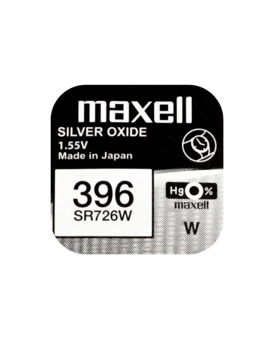 Maxell 396 SR726W 1.55v Silver Oxide Watch Battery - Made in Japan | eBay