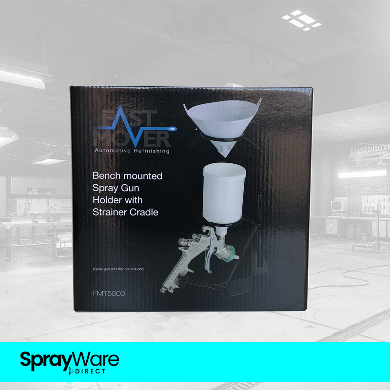 Spray Gun Holder for Bench Fast Mover FMT5000 With Paint Filter ...