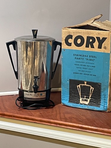 Coffee Maker Cory Stainless Steel Party Perc AP 30S- 8-30 Cups Comes in ...