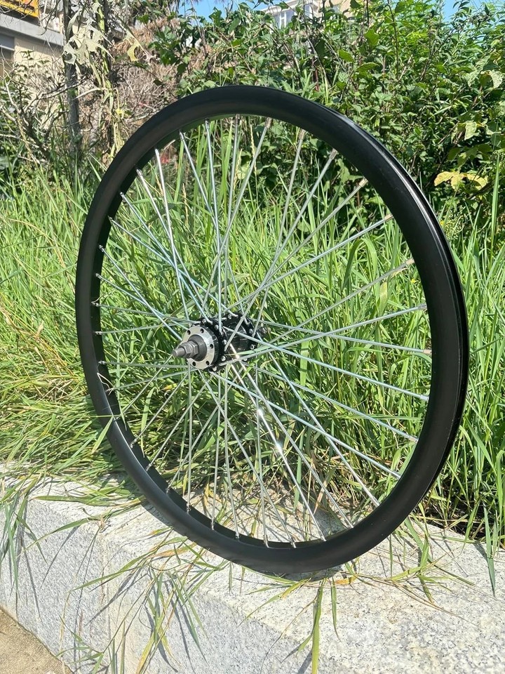 26" Bike Wheel 10G 36S Rear Wheel Double Wall Aluminum Rim & Multiple ...