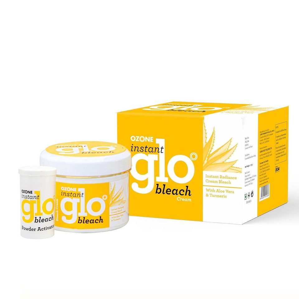 Ozone Instant Glo Bleach Cream with Goodness of Aloe Vera 250 gm | eBay UK