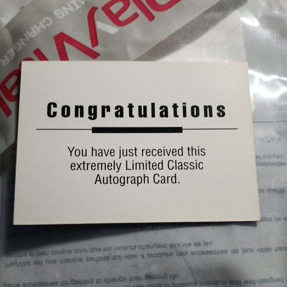 1992 Classic Muhammad Ali Auto World Class Athletes #d Autograph Very ...