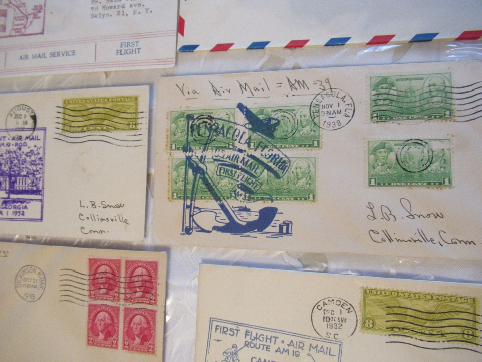 Lot of 75 early Postal Covers, First Day, First Flight, World Fair ...