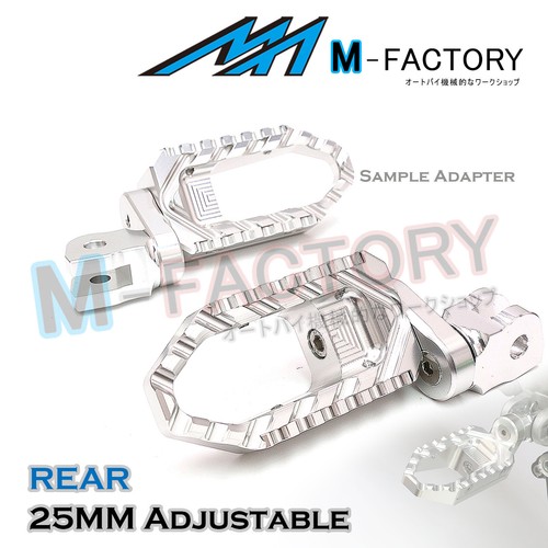 For Buell XB9R Firebolt 03-07 06 Silver TRC 25mm Lower Passenger Wide ...