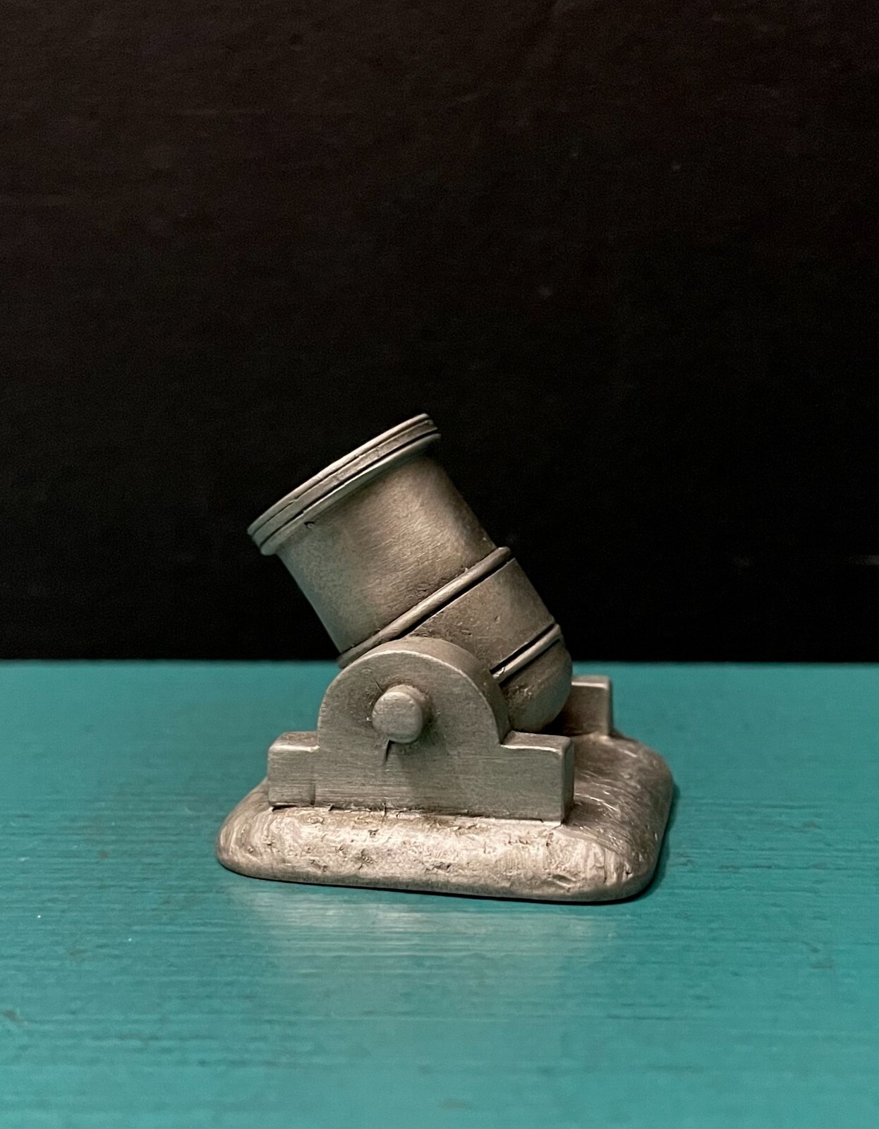 Hudson Pewter Civil War Chess Piece Rook Confederate Artillery Cannon ...