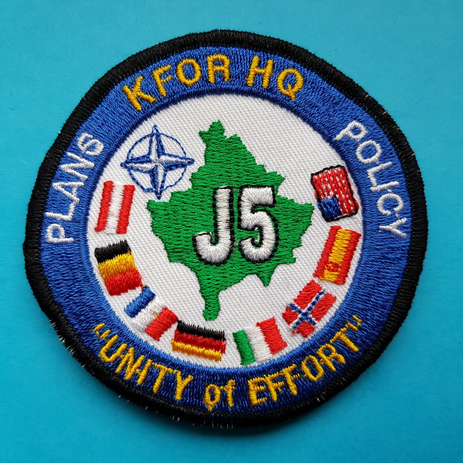 NATO KFOR J5 HQ Headquarters Austria Germany France USA Norway Italy ...