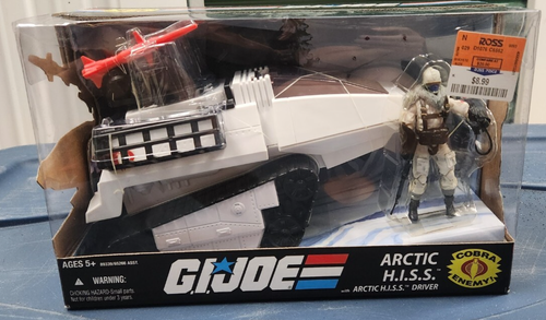 Hasbro GI Joe 25th Anniversary Artic HISS w/ HISS Driver Figure Set ...