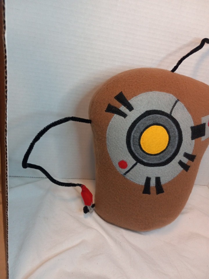 Portal 2 Potato battery GlaDOS Plush Stuffed A.I. PotatOS 11" Handmade ...