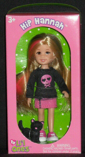 Ty Lil Ones 2010 Hip Hannah Doll With Skull Shirt Black Kitten for sale ...