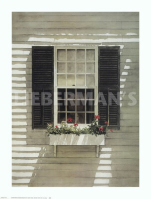 Nantucket Window Box by Doug Brega Coastal Art Print Floral Flower ...