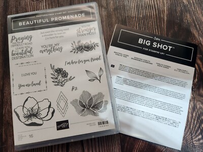 Stampin Up! BEAUTIFUL PROMENADE Stamp Set & BEAUTIFUL LAYERS Dies ...