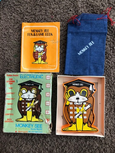 Radio Shack Electronic Monkey-See Math Game For Learning Fun in ...