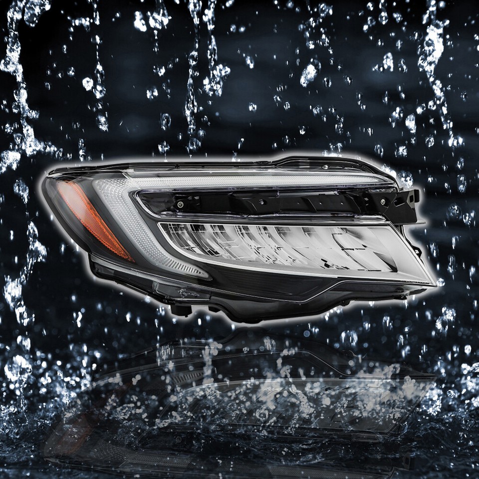 Front Headlights Headlamps For 19-22 Honda Pilot Left Side Clear Lens ...