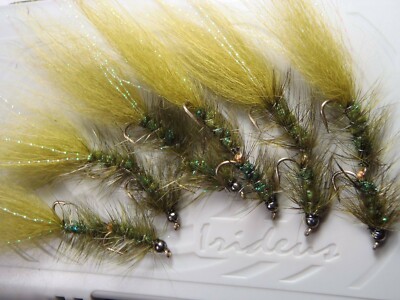 Irideus Timothys Articulated Wooly Bugger Streamer flies Trout Fly ...