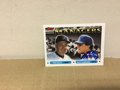 Jeff Torborg Autographed Card - 1993 Topps Baseball - New York Mets | eBay
