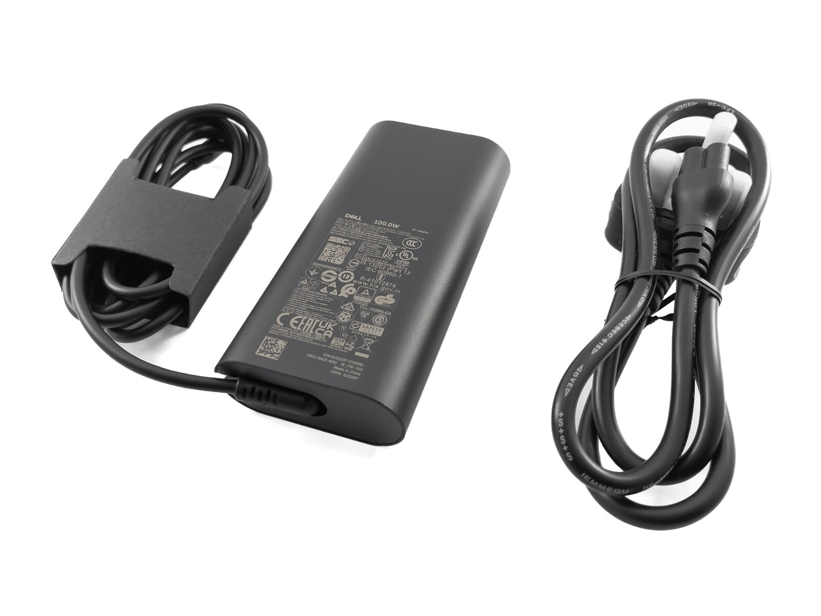 Genuine Dell 100W Type-C Charger Power Supply AC Adapter UK Cable JC22F ...