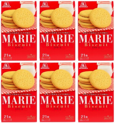 Japanese Biscuit MARIE Milk Snack Candy Sweet Food Crispy Cookies ...