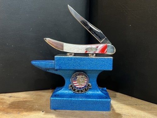 Case XX MAGA Trump 1LB Knife Display Anvil. Very Cool. Knife Not ...