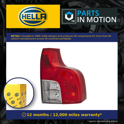 Rear Light Lamp fits VOLVO XC90 Mk1 2.4D Right 06 to 14 Back Hella ...