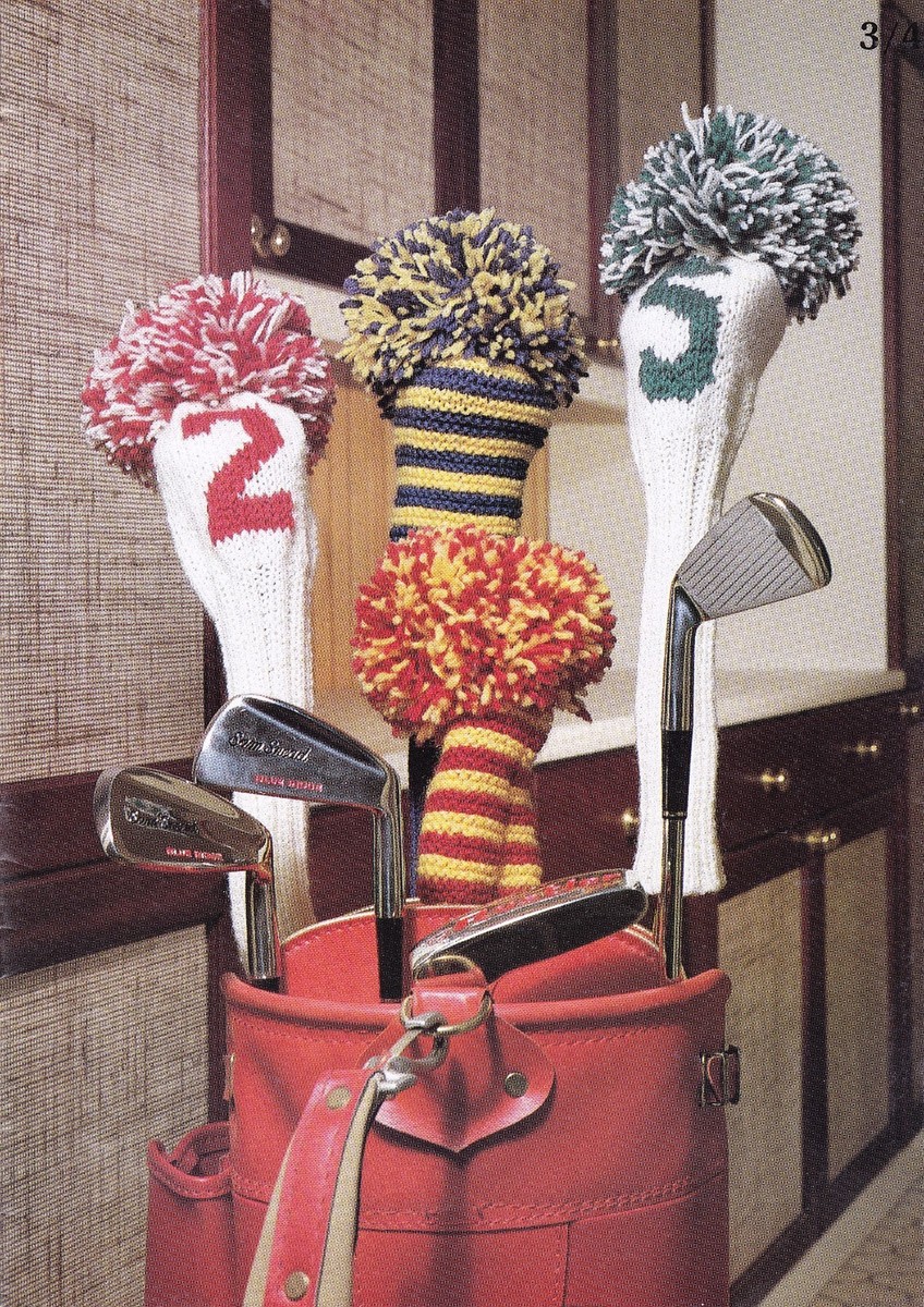 Golf Club Cover Knitting Pattern