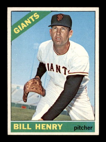 1966 Topps #115 Bill Henry VG/VGEX Giants 555001 | eBay