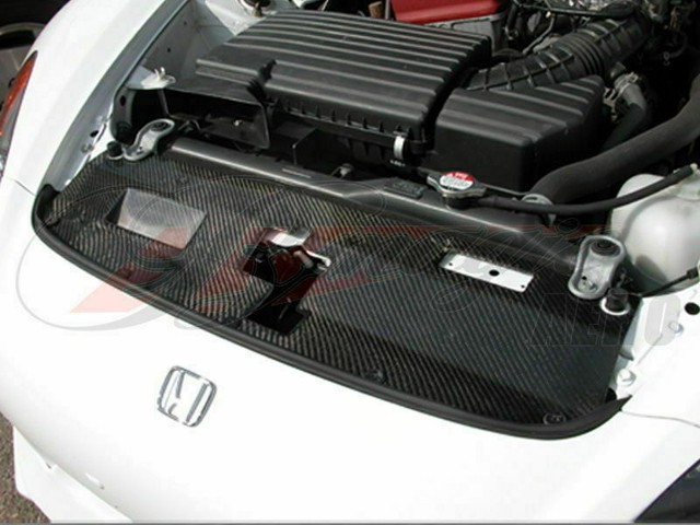 2000-2009 Honda S2000 OE Style S2K Real Carbon Fiber Radiator Cooling ...