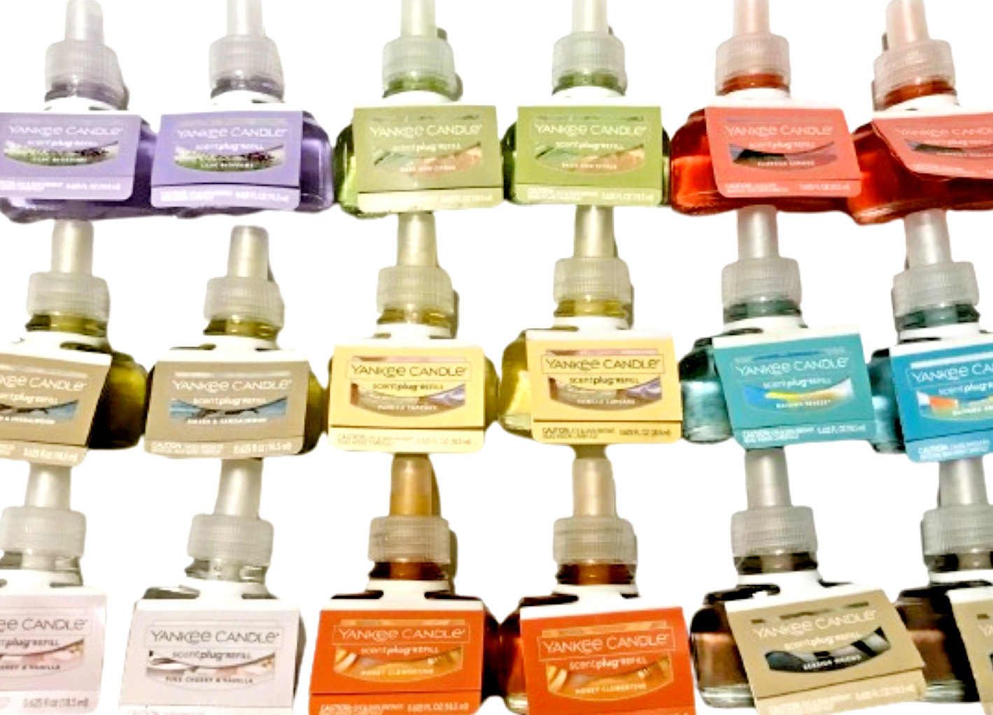 YANKEE CANDLE (2) Refills Scent Plug In ~ CHOICE of SCENT~ ScentPlug ...