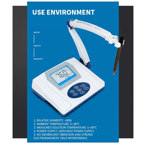220V PHS-3C Precision Digital Display Laboratory Desktop Acidity Meter ...