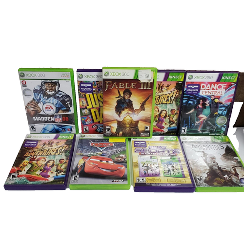 Lot of 9 Empty Xbox 360 Cases - Cases with Artwork Only! No Games! | eBay