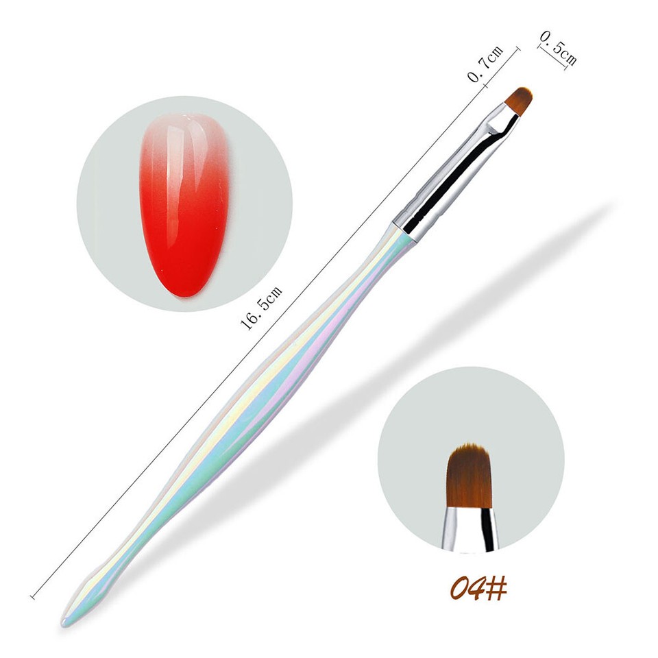 Nail Art Brush Design Dotting Painting Drawing Polish Brush Pen Tool ...