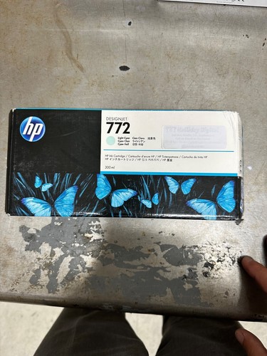 HP DESIGNJET 772 LIGHT CYAN INK 300ML - CN632A | eBay