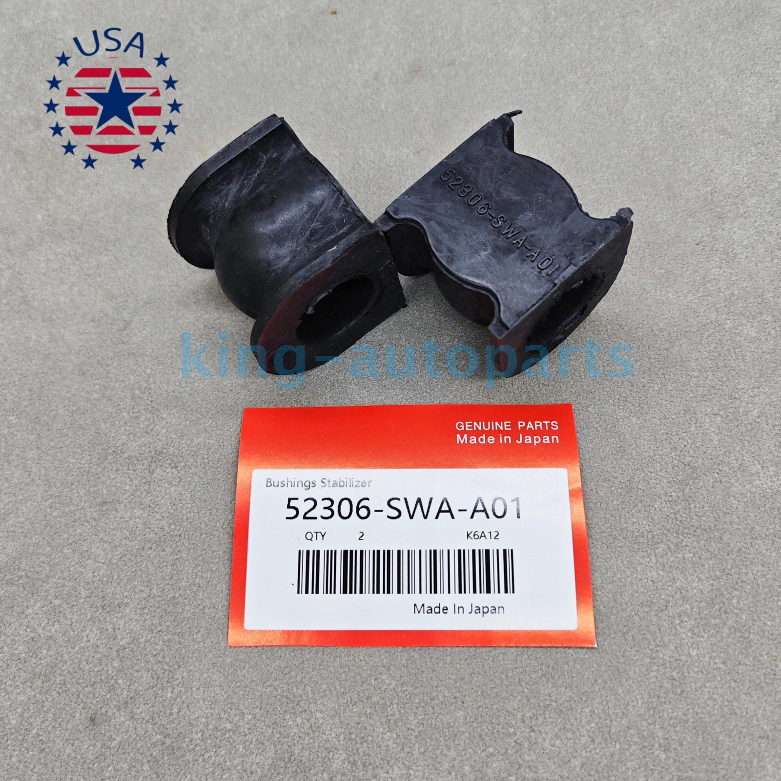 OEM Pair Bush Rear Stabilizer Holder 52306-SWA-A01 Fits For Honda CRV ...