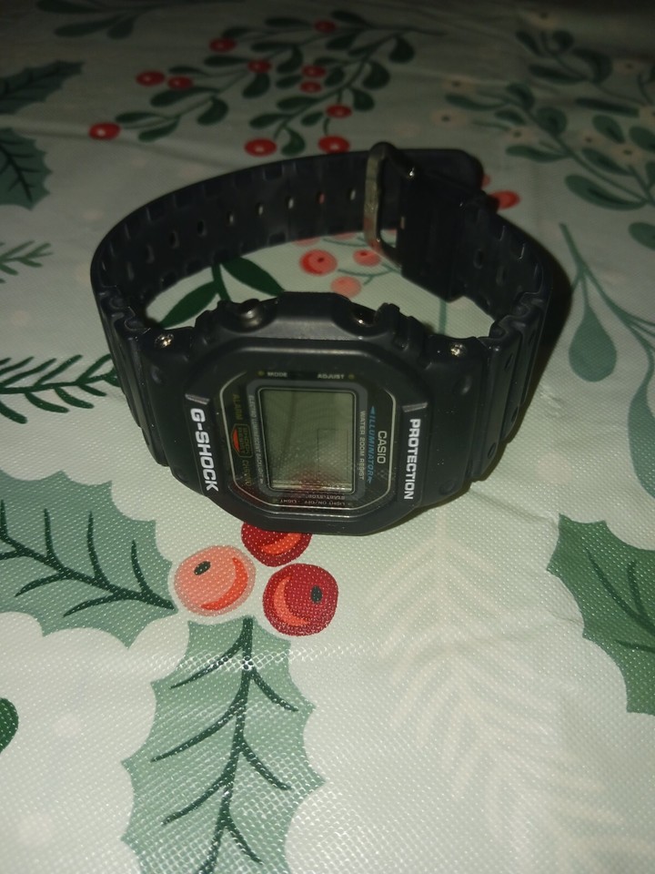 Vintage Casio G Shock DW-5600E 1st EDITION 1545 Module | eBay