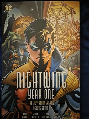 Nightwing Year One 20th Anniversary Deluxe Edition Hardcover Book ...