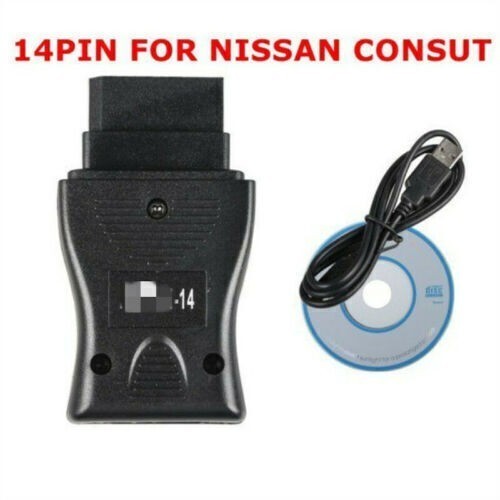 14 Pin Consult USB Diagnostic OBD Fault Code Scanner Cable Tool fit for ...