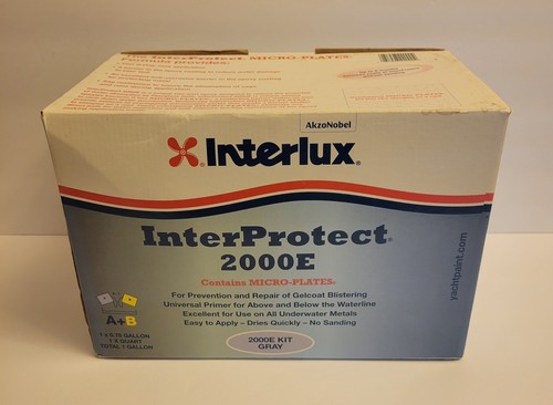 Interlux Y2002EKIT/01 Interprotect Epoxy Primer 2000E GRAY Gallon ...