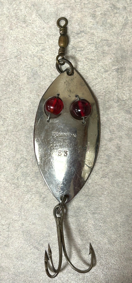 Lot of 4 Different Vtg. "Red Eye" Spoon Lures - 1 Dominion 53 & 3 ...