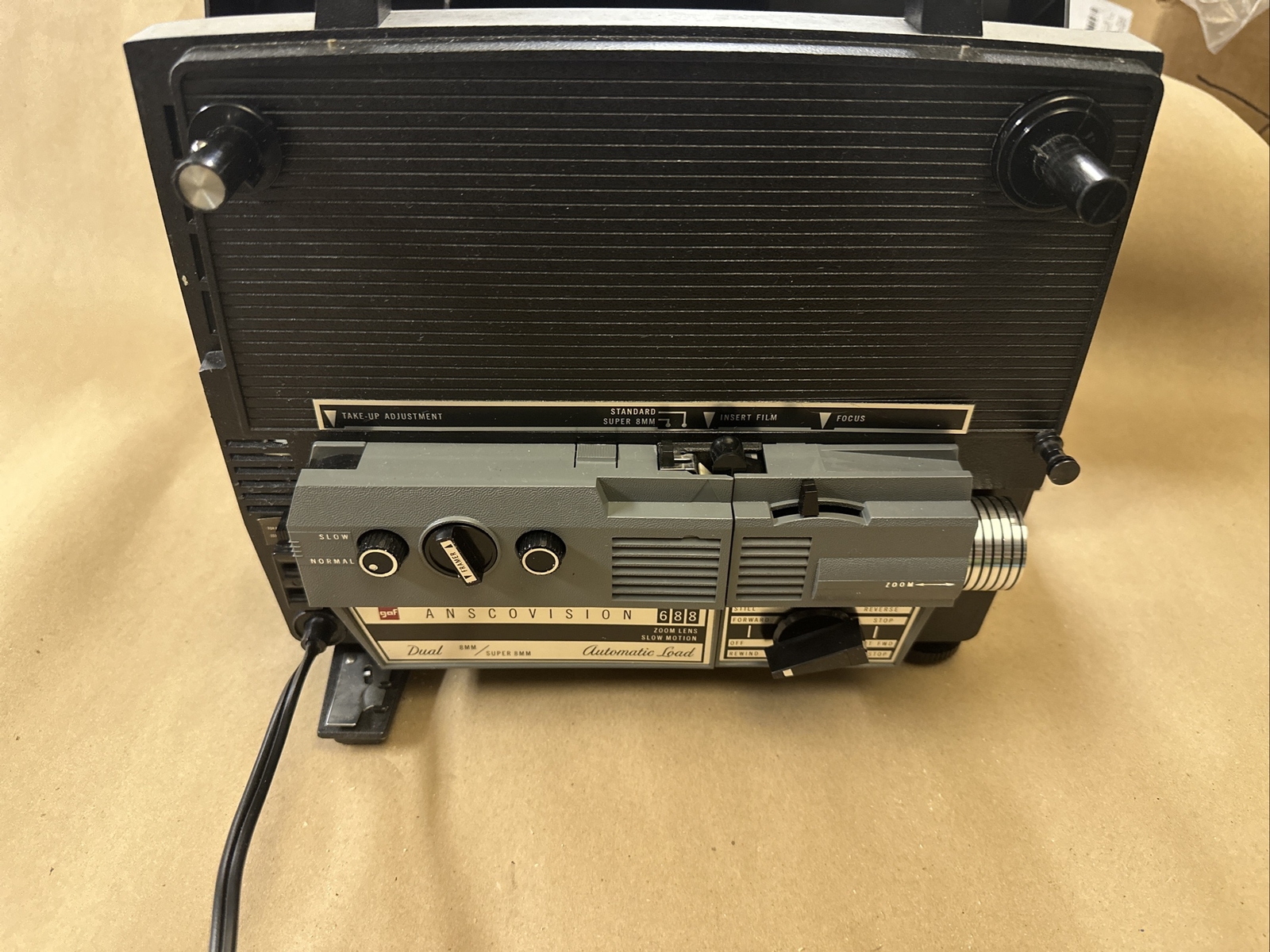 Anscovision 688 Dual 8mm/Super 8mm Projector - Tested | eBay