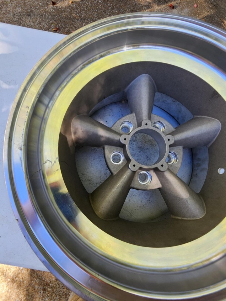 Vintage Wheel Works Torque Thrust Wheel 15x8 5 On 4.75 Gm Car | eBay