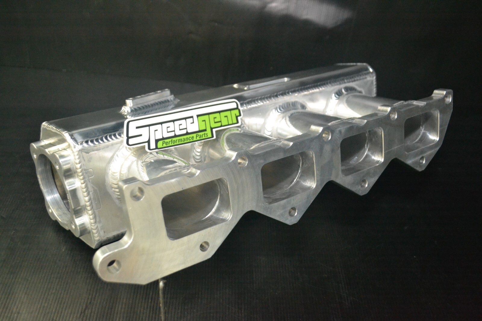 Aluminum Performance Intake Manifold Mitsubishi 4G63 Galant VR4 6-bolt ...