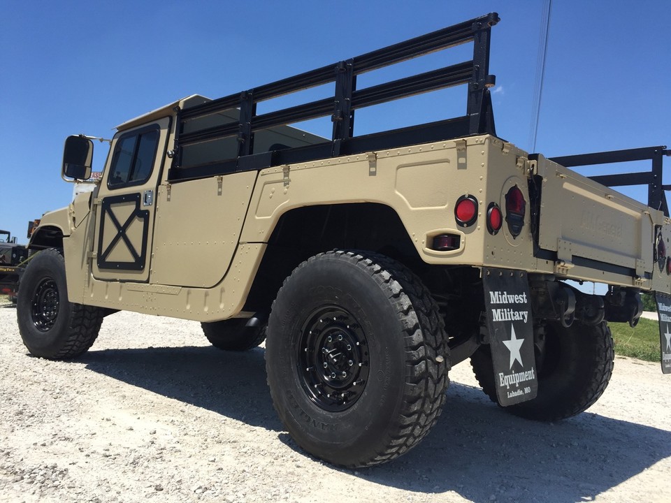 2 Man 1/4" Aluminum Roof Kit For HMMWV HUMVEE HUMMER H1 military m998 ...