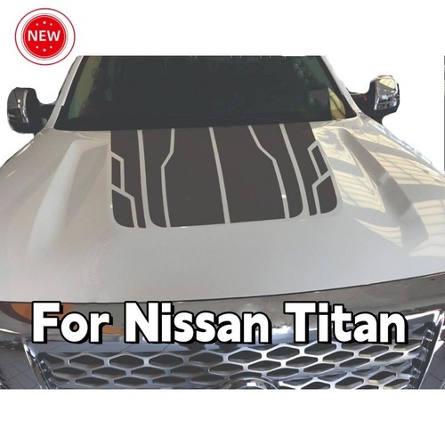 For Nissan Titan 2016-2023 Car Sport Racing Vinyl Stripes Decals Kit ...