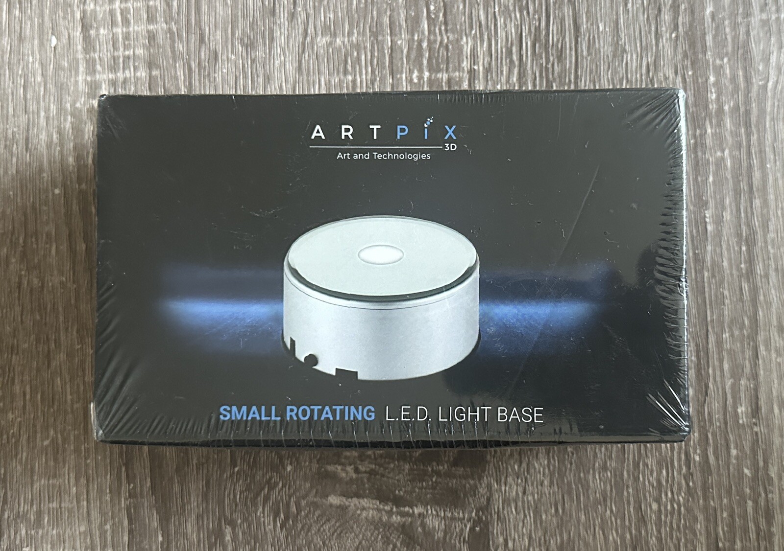 ARTPIX 3D Small Rotating LED Light Base 3.54"X3.54" X 1.77" In Height ...