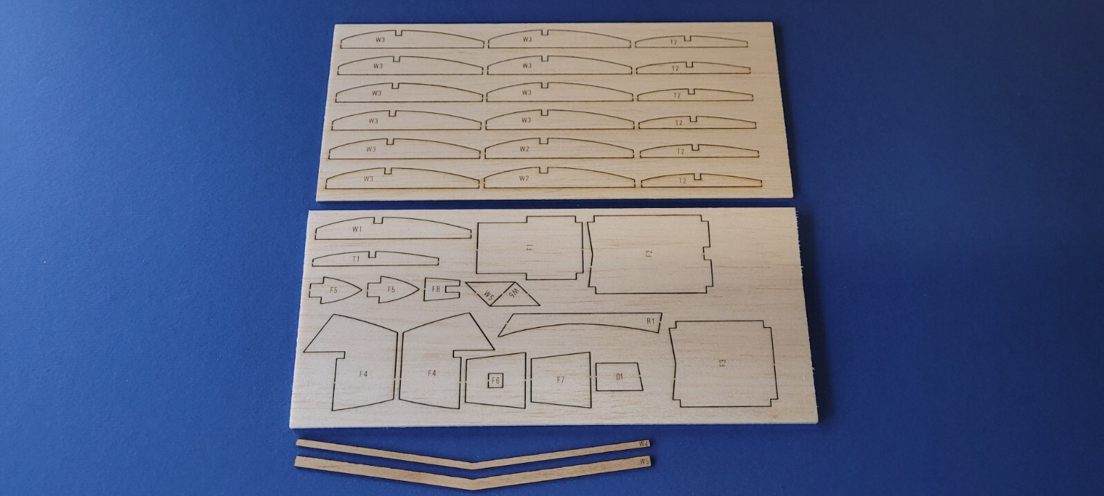 KK Pioneer ~ 26" Vintage Free-flight Model Glider ~ Laser-cut Balsa ...