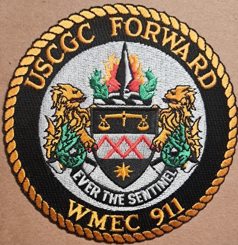 USCGC Forward WMEC-911 embroidered Iron on patch | eBay